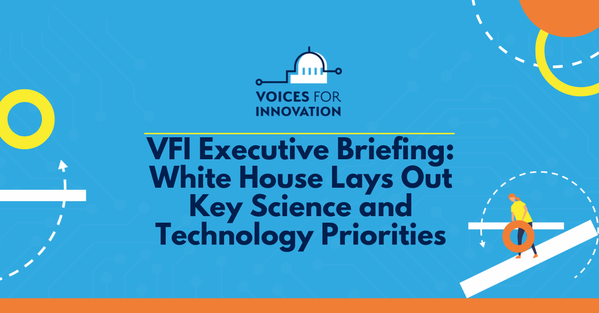 White House Lays Out Key Science and Technology Priorities - Voices For ...